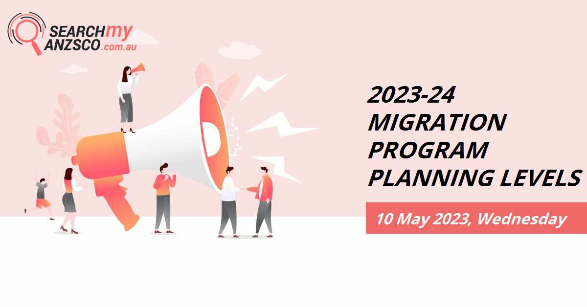 2023-24 Migration Program Planning Levels