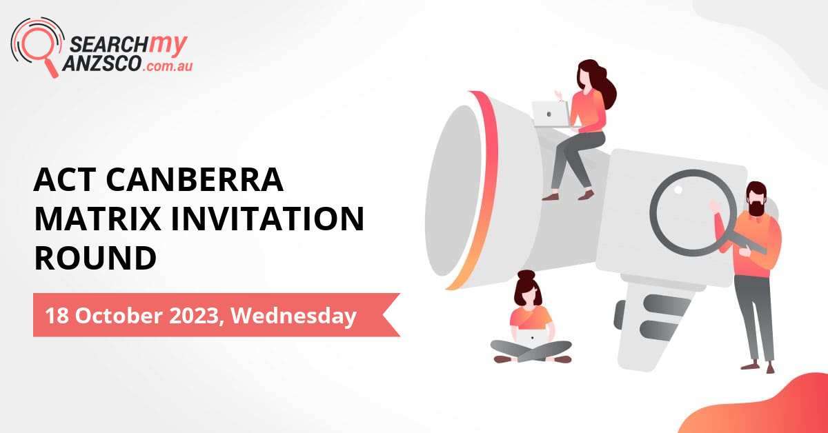 ACT Canberra Matrix Invitation Round