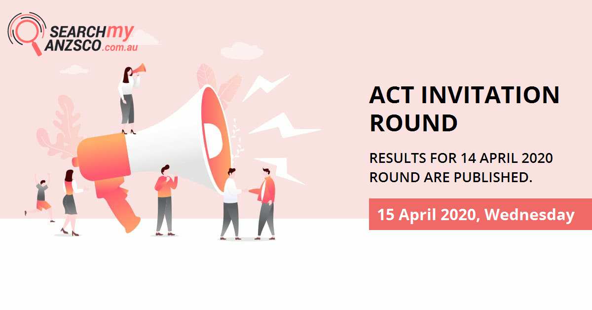 ACT Invitation Round