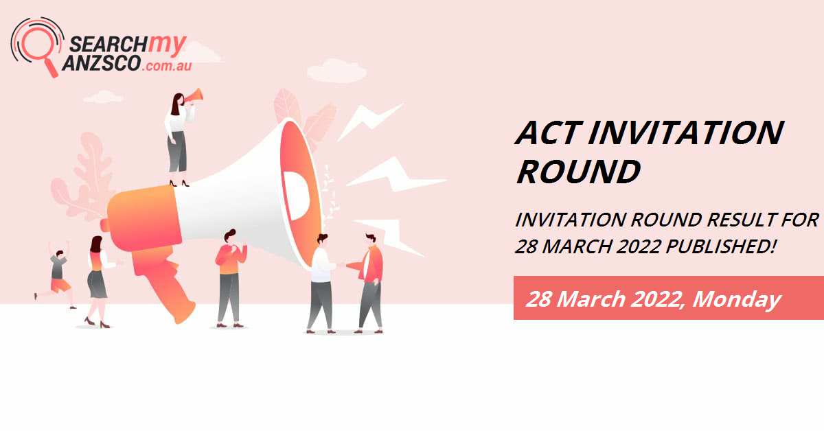 ACT Invitation Round