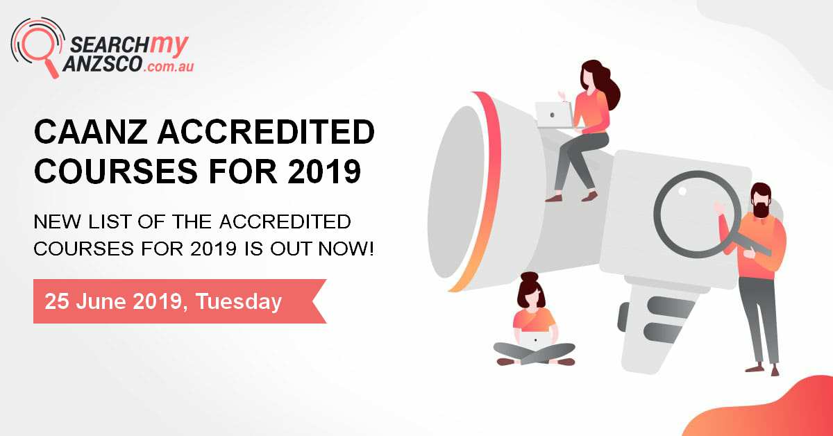 CAANZ Accredited Courses for 2019