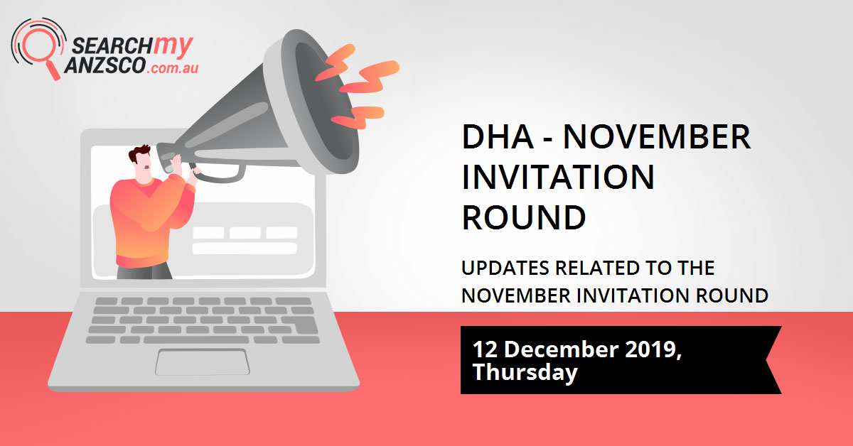 DHA - November Invitation Round