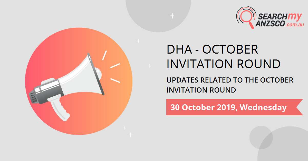 DHA - October Invitation Round