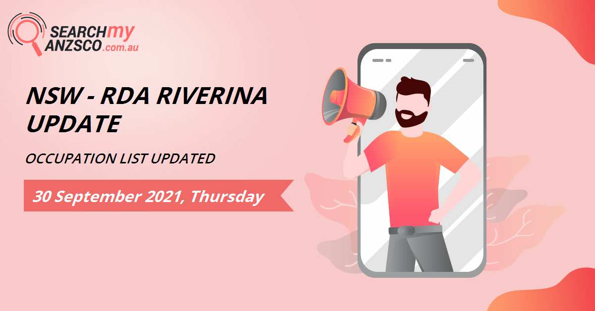NSW - RDA Riverina Update