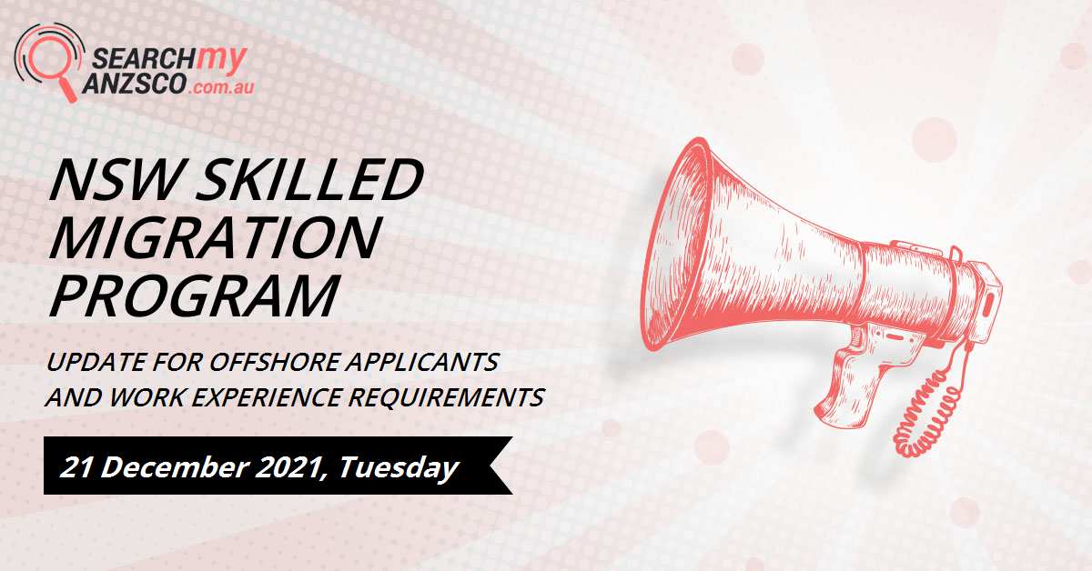 NSW Skilled Migration Program