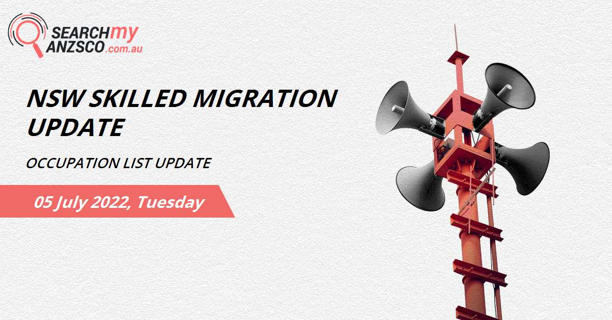 NSW Skilled Migration Update