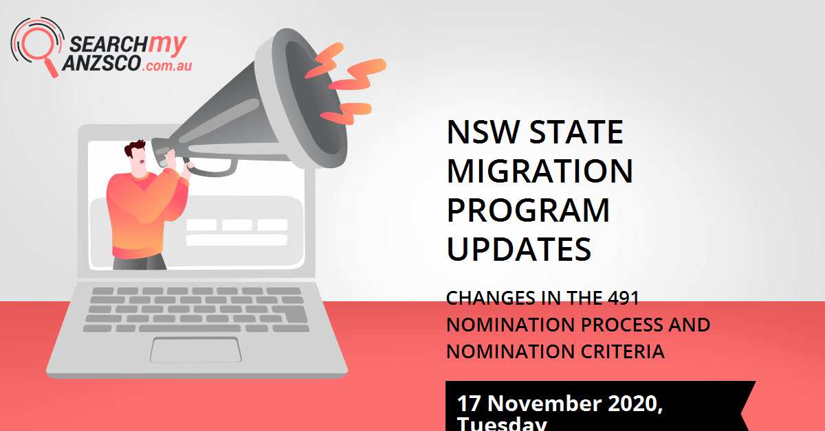 NSW state migration program updates