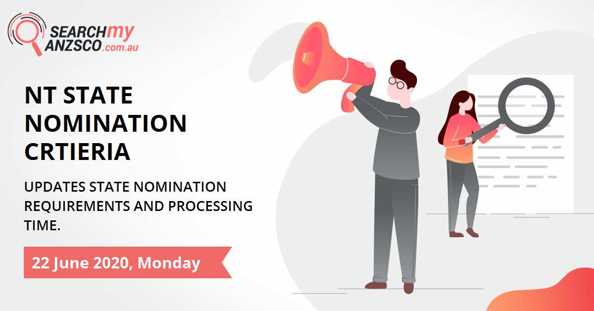 NT State Nomination Crtieria