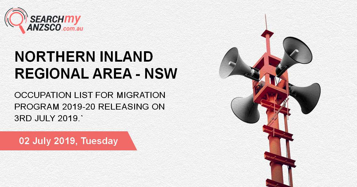 Northern Inland Regional Area - NSW