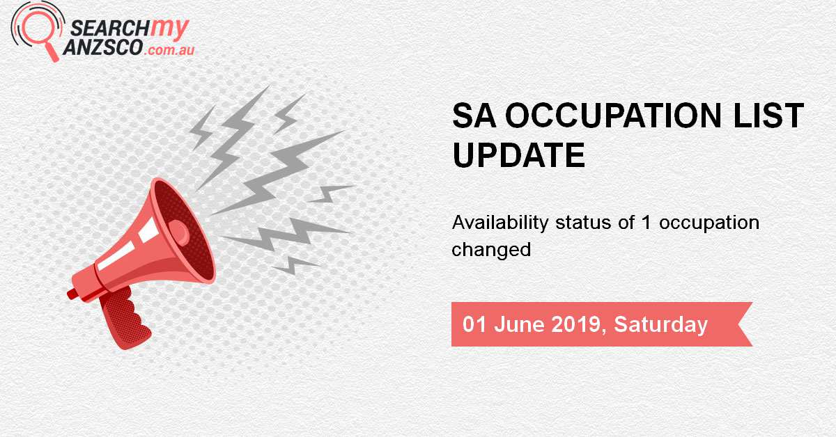 SA Occupation List Update