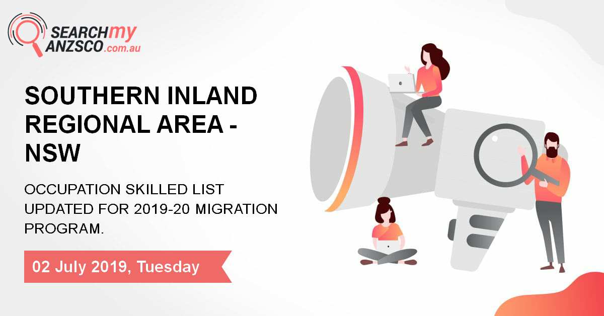 Southern Inland Regional Area - NSW