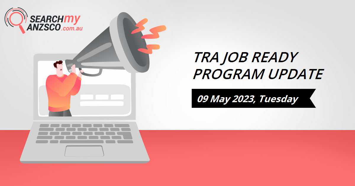 TRA Job Ready Program Update
