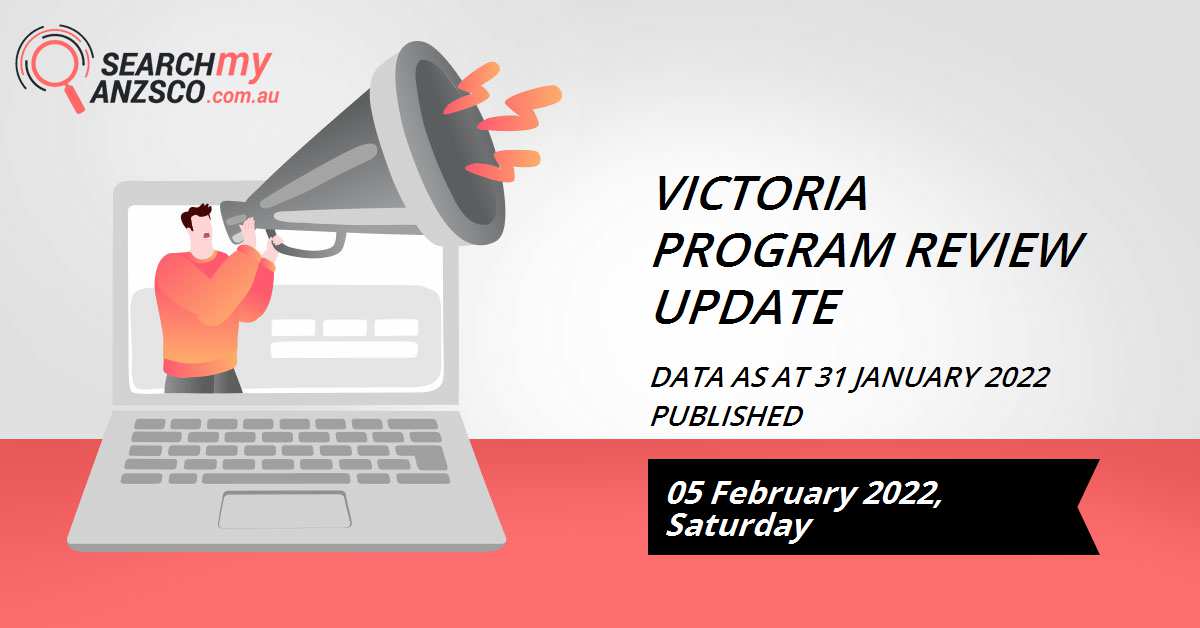 Victoria Program Review Update