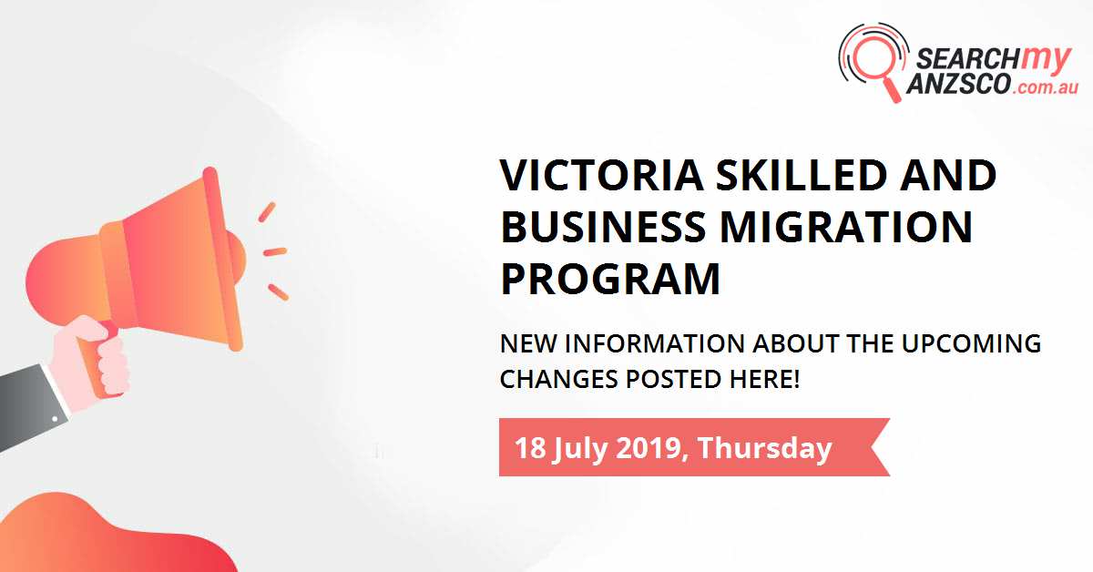 Victoria Skilled and Business Migration Program