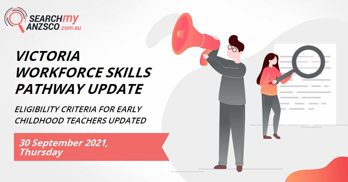 Victoria Workforce Skills Pathway Update