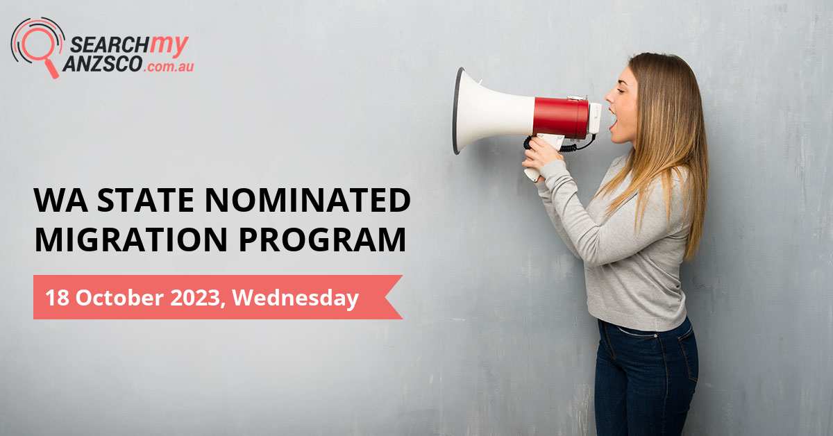 WA State Nominated Migration Program